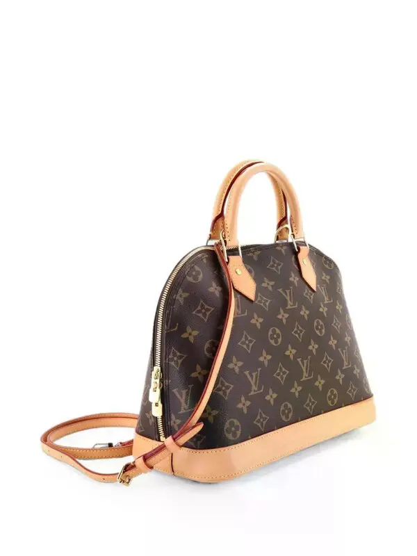 LOUIS VUITTON Alma Handbag Monogram Canvas Pm Satchel