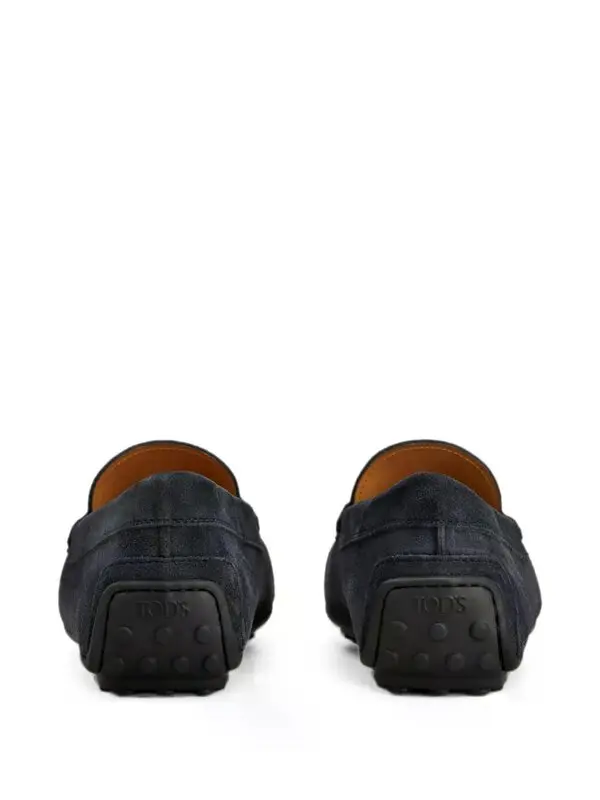 TOD'S City Gommino Suede Loafers - Blue