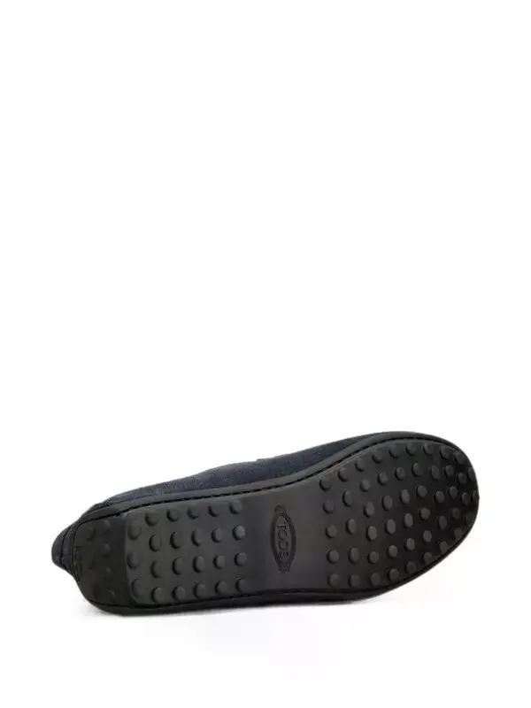 TOD'S City Gommino Suede Loafers - Blue