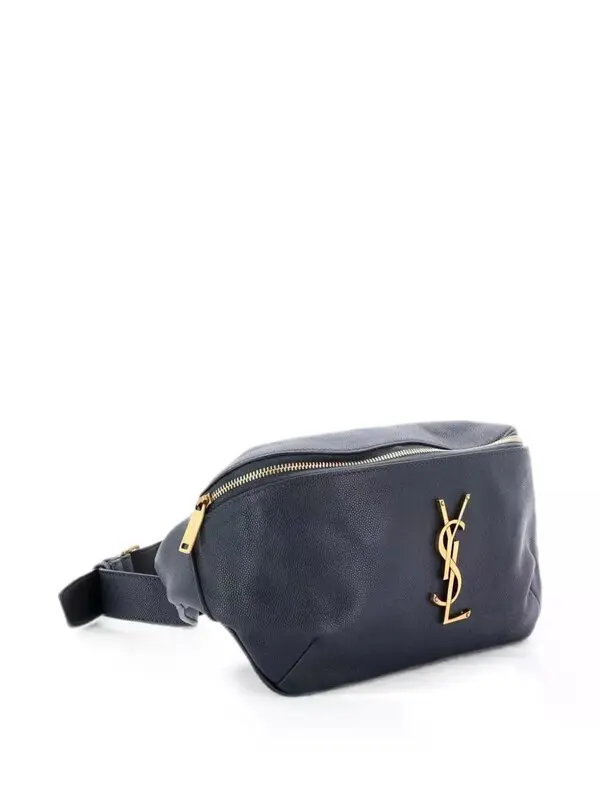Saint Laurent Classic Monogram Leather Belt Bag