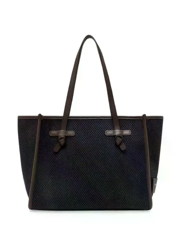 GIANNI CHIARINI Marcella Medium Herringbone Tote Bag