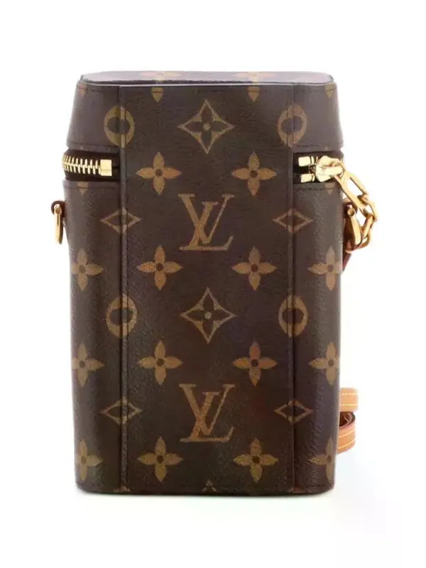LOUIS VUITTON Phone Box Bag Monogram Canvas Crossbody Bag