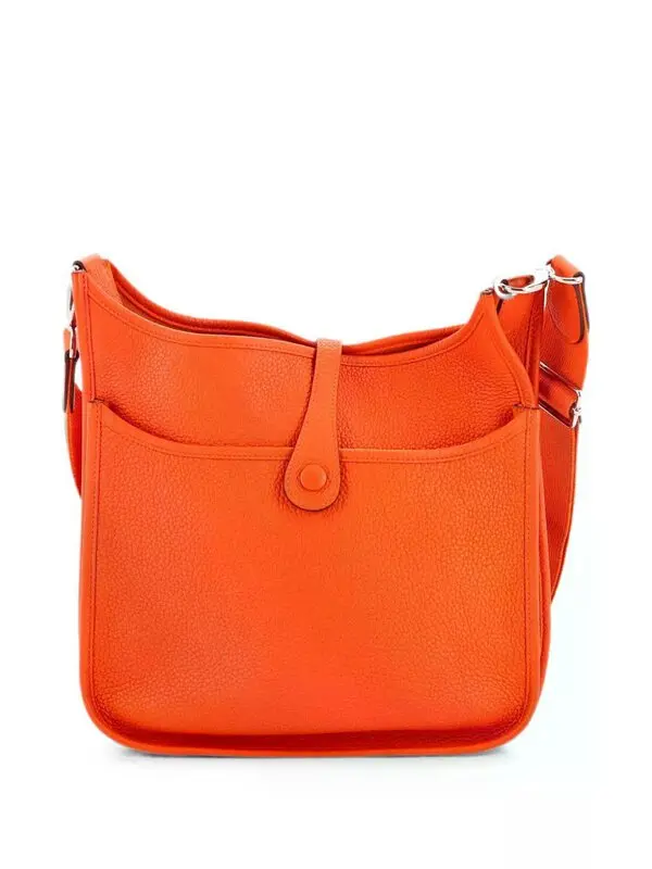 Hermès Evelyne Bag Gen Iii Clemence Pm Crossbody Bag - Orange