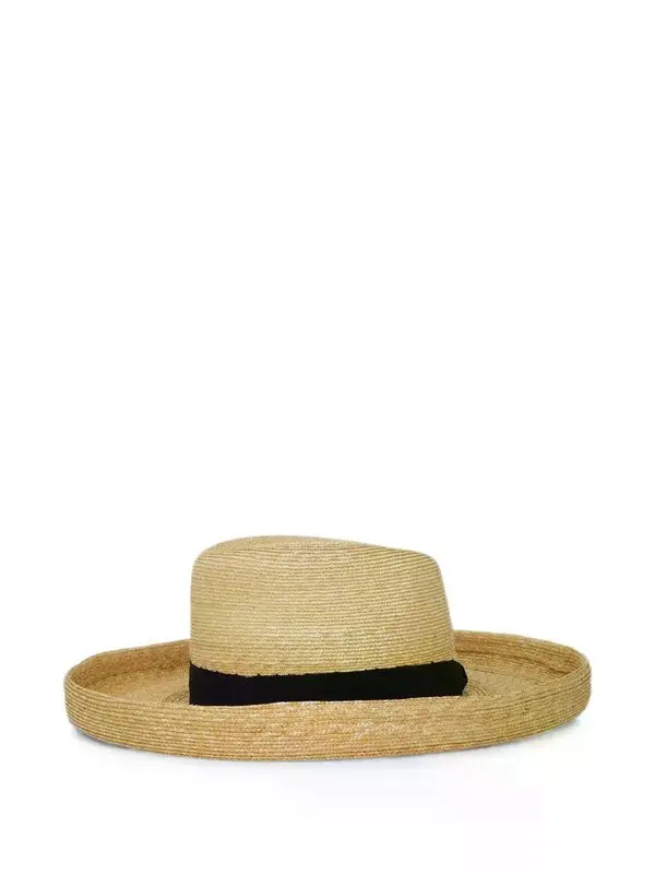 GIGI BURRIS MILLINERY Freddie Straw Hat - Neutrals