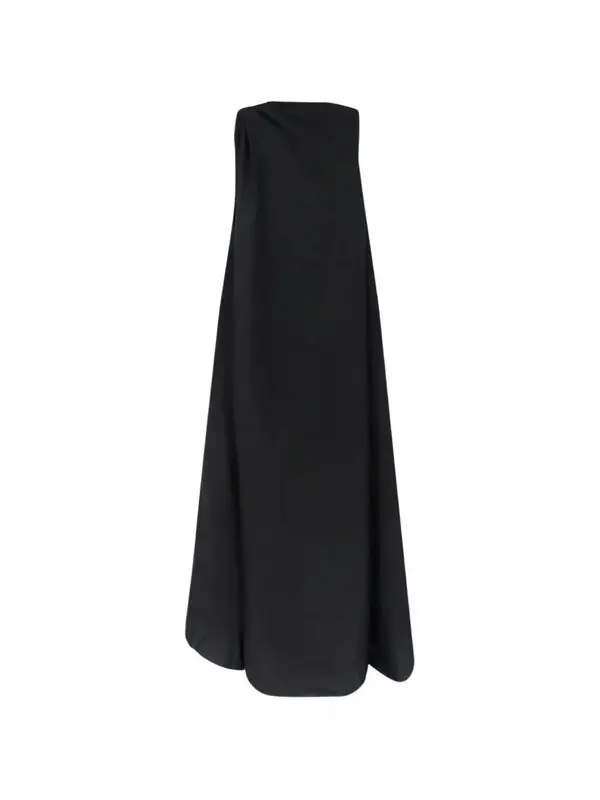 LAMRONS Sleeveless Asymmetrical Dress With Knot Detail