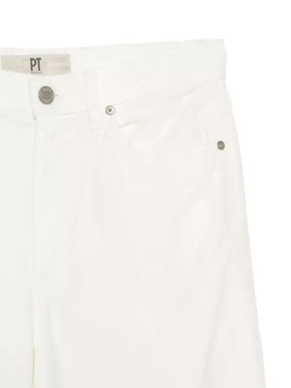 PT TORINO Cyndi Belt-loop Wide-leg Trousers
