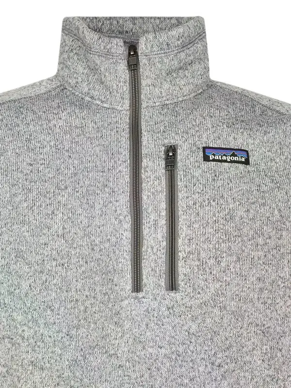 Patagonia Quarter-zip Logo-patch Sweater