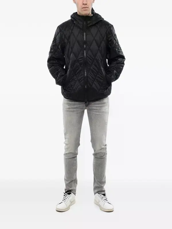 DIESEL® Quilted Hooded Jacket