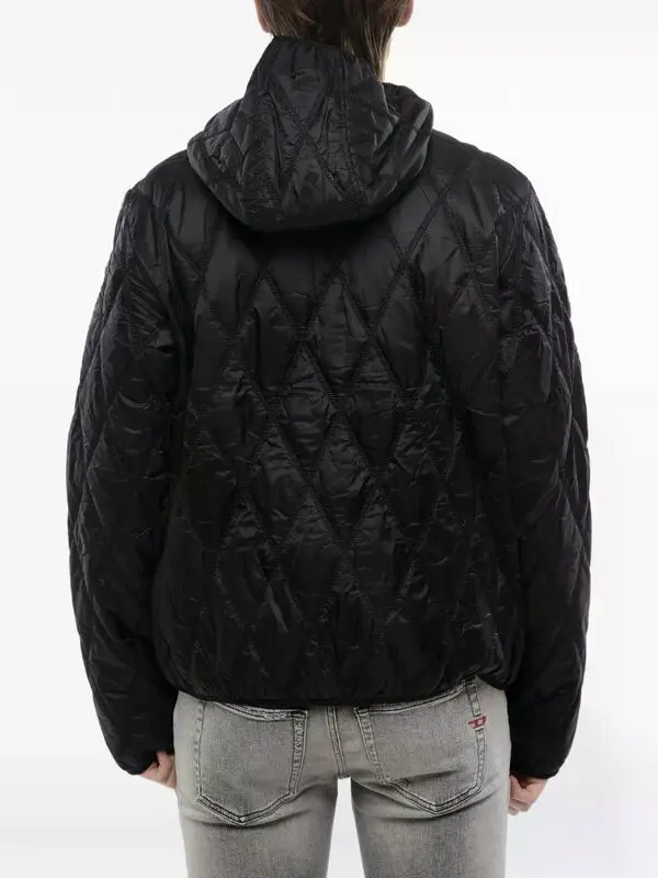 DIESEL® Quilted Hooded Jacket