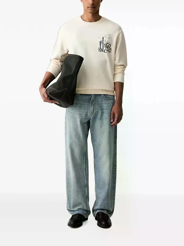 Scotch & Soda Graphic-print Sweatshirt