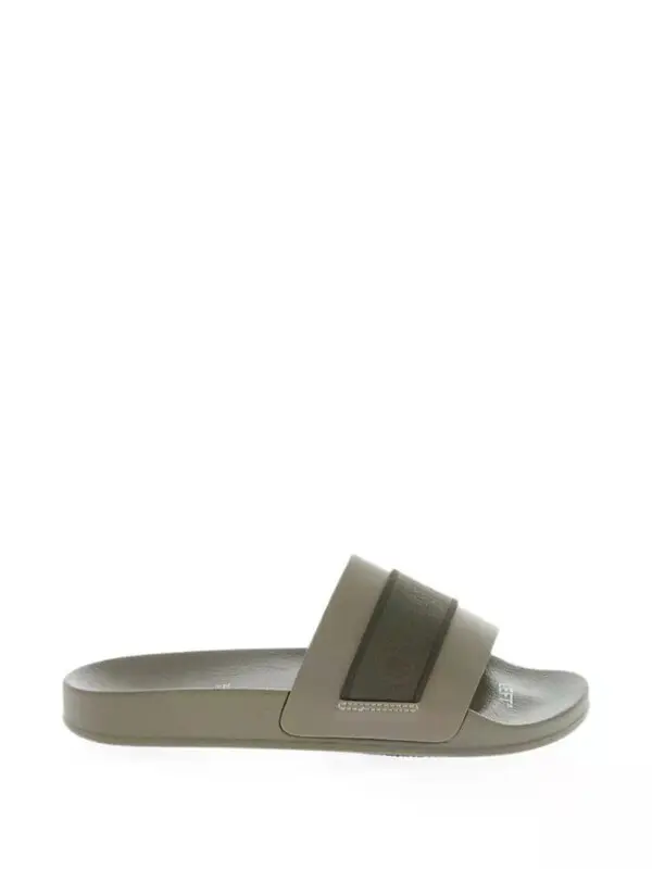 Off-White Industrial Logo-band Sandals - Green