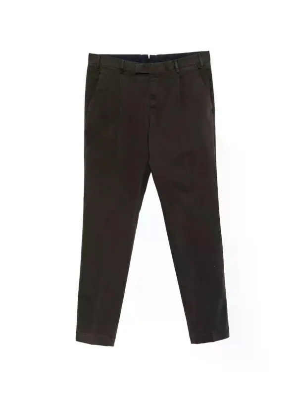PT TORINO Master Belt-loop Trousers - Brown
