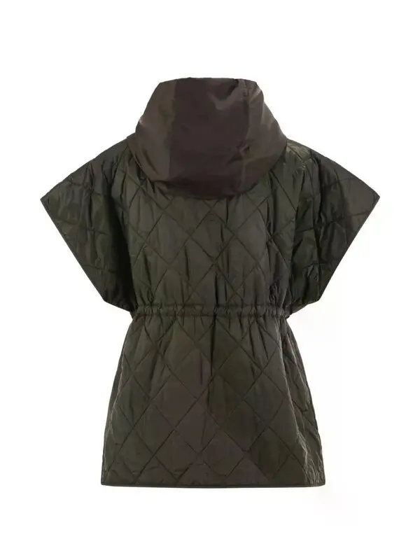 Max Mara Origano" Quilted Drawstring Gilet
