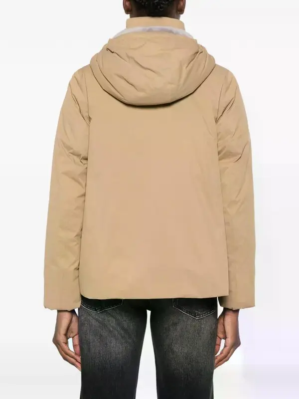 K-WAY Marlette Hooded Logo-patch Jacket