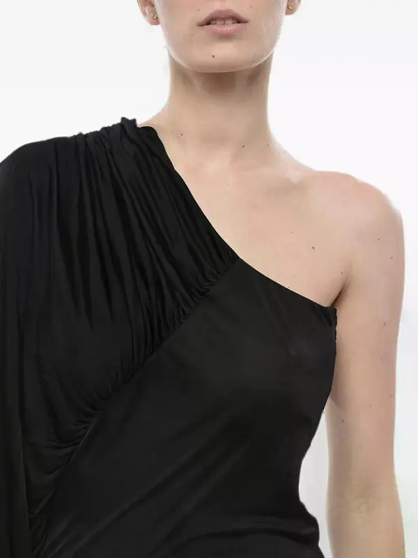 Saint Laurent One-shoulder Maxi Dress