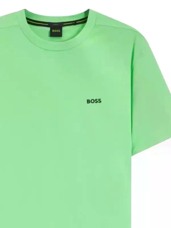 BOSS Logo-print T-shirt - Green