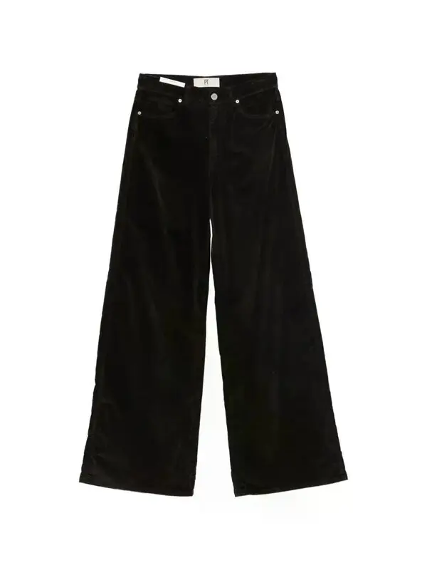 PT TORINO Cyndi Belt-loop Trousers - Brown