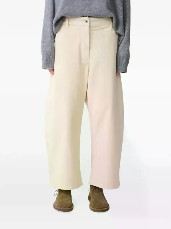 Studio Nicholson Chalco Corduroy Trousers In Cream