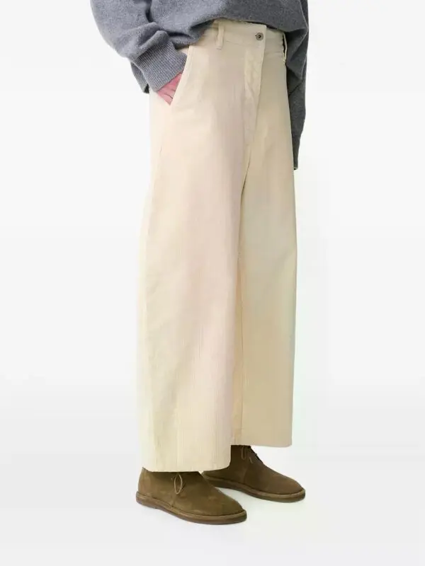 Studio Nicholson Chalco Corduroy Trousers In Cream