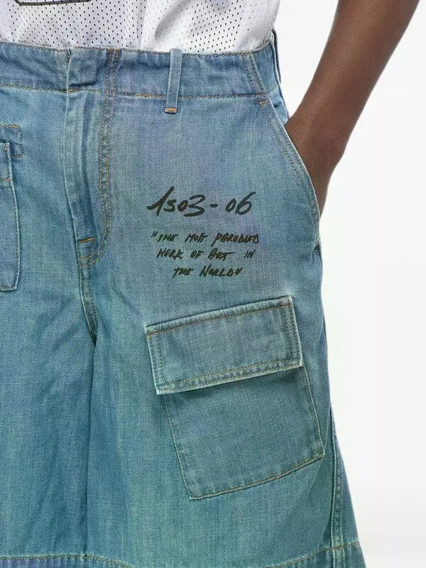 Off-White Graphic-print Cargo Shorts