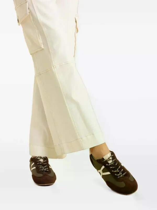 Veronica Beard Riviera Suede-panel Sneakers