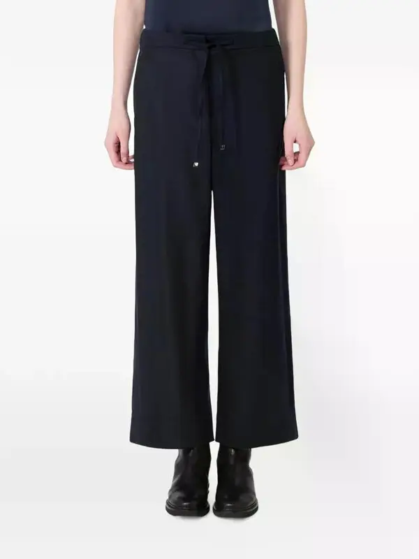 Max Mara Drawstring Wide-leg Track Pants