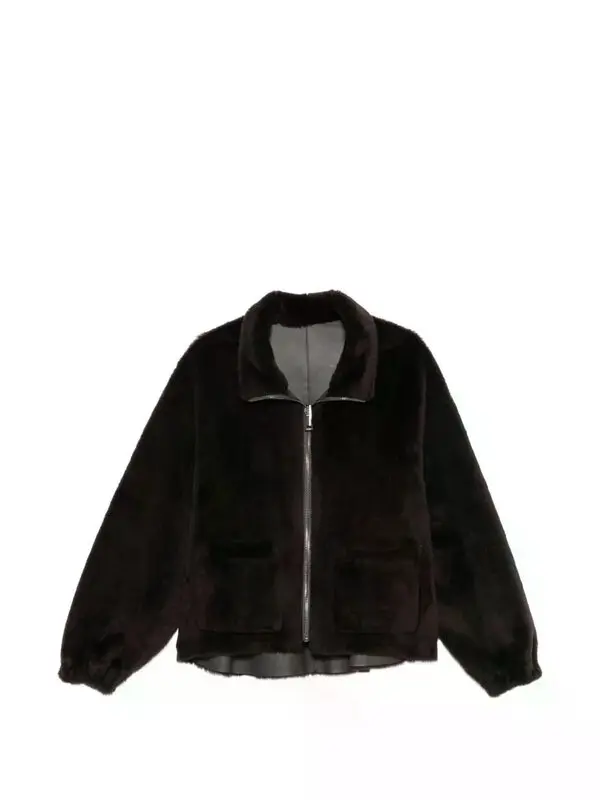 Simonette Ravizza Zip-up Reversible Jacket
