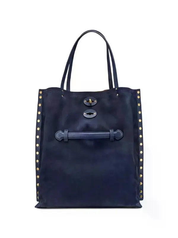 ZANELLATO A Spasso' Stud-embellished Tote Bag