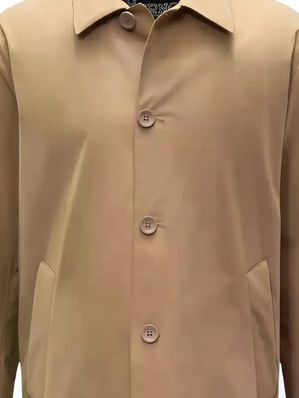 Herno Button-fastening Cotton Coat