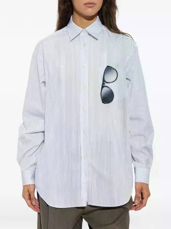 Moschino Vertical-stripe Shirt