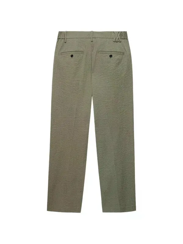 Shanghai Tang Seersucker Tailored Trousers