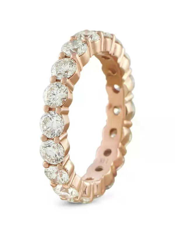 LB EXCLUSIVE 14k Rose Gold Diamond Eternity Ring