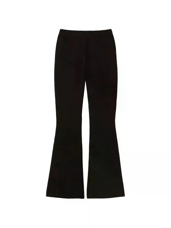 TWINSET Flared Knit Trousers