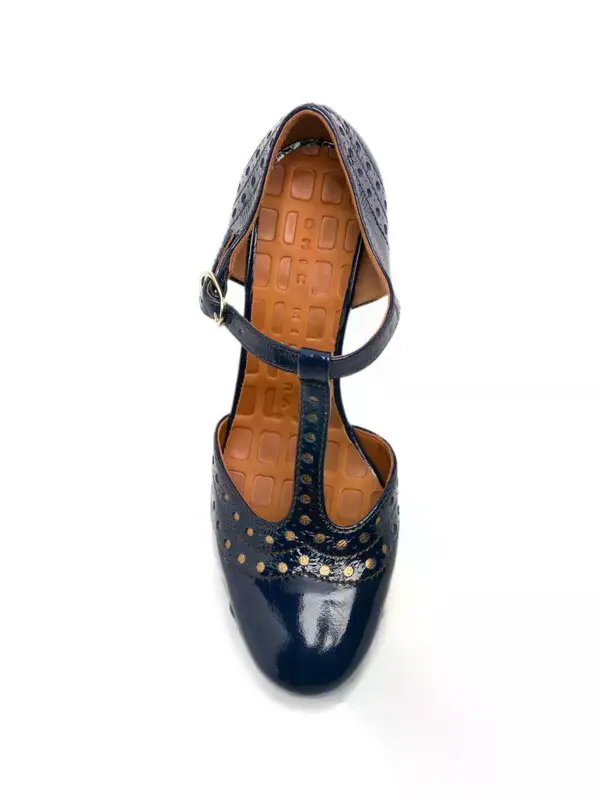 Chie Mihara Mante T-bar Heeled Pumps