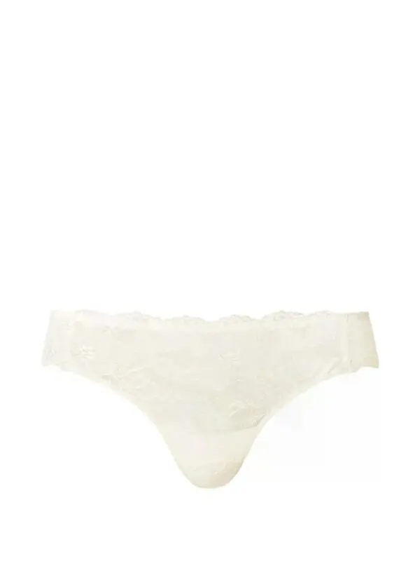 TWINSET Lace Brazilian Briefs