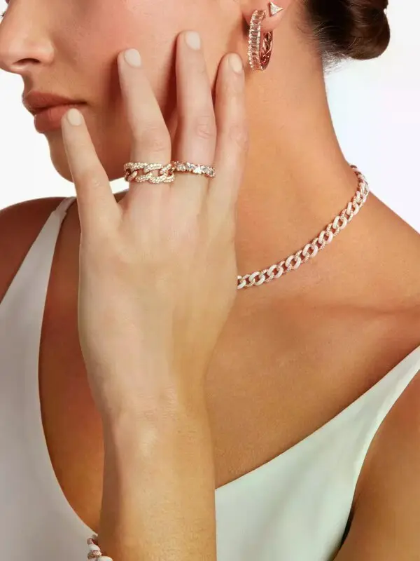 Shay Link Design Sapphire Ring