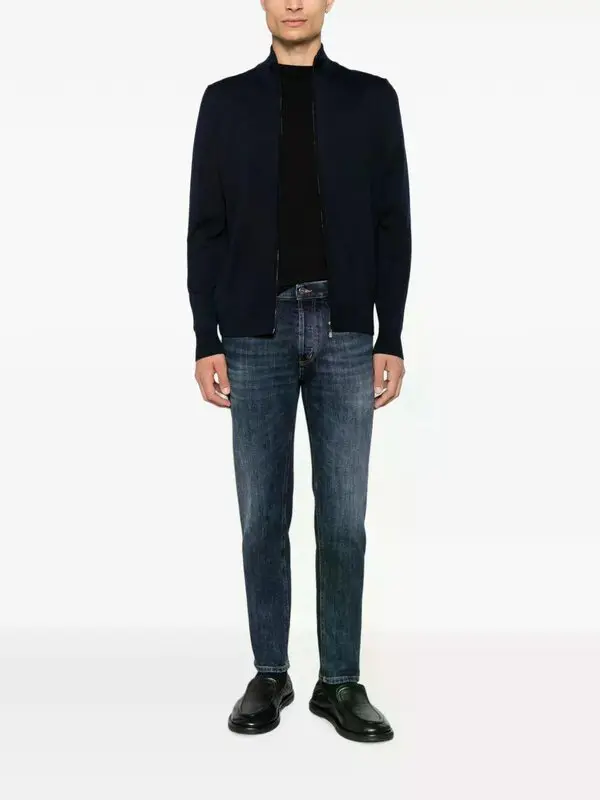 BOSS H-balonso Zip-up Cardigan