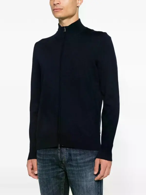 BOSS H-balonso Zip-up Cardigan