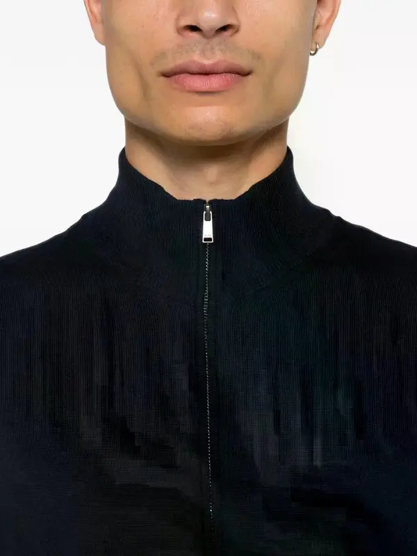 BOSS H-balonso Zip-up Cardigan