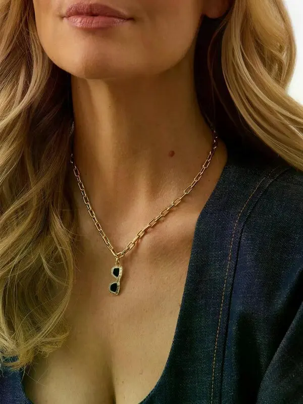 Sara Weinstock Sunglasses-motif Diamond Pendant