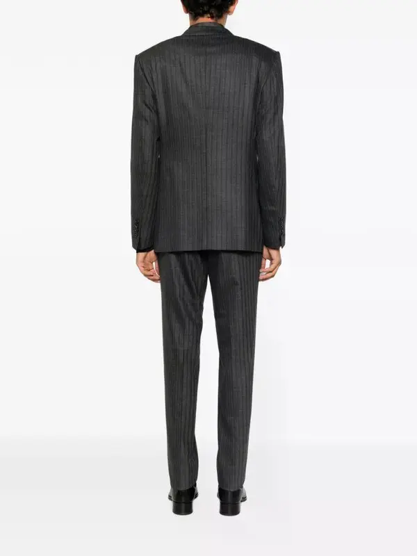 TOM FORD Pinstripe-pattern Buttoned Suit
