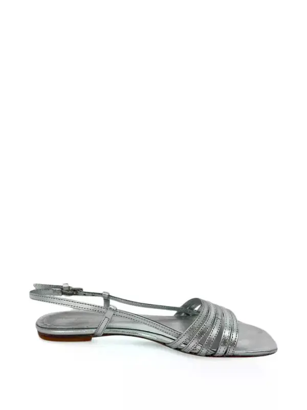 REFORMATION Millie Lattice Leather Sandals