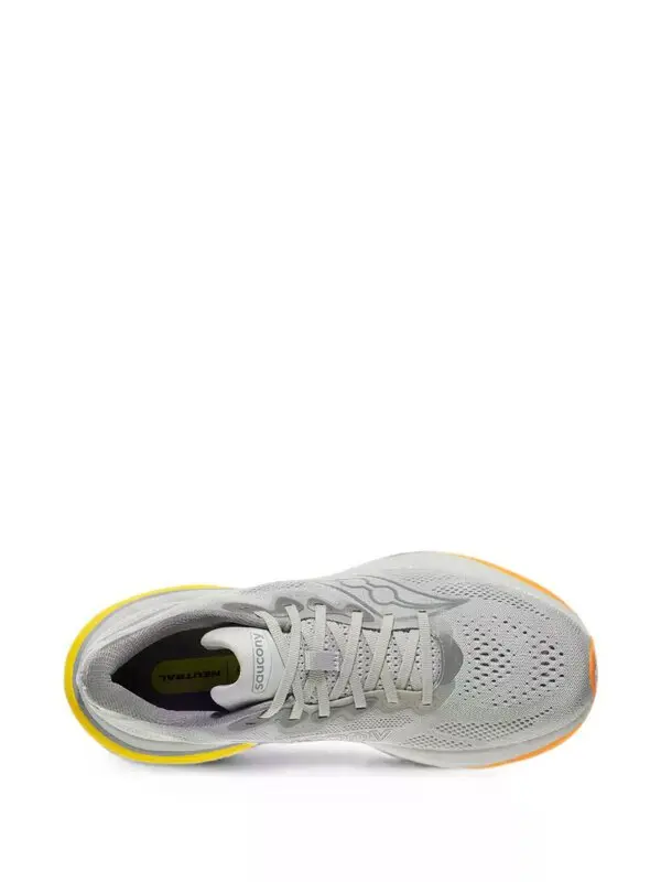 Saucony Panelled Sneakers With Logo Print