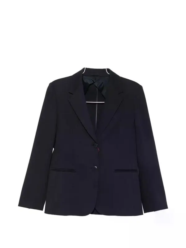 Max Mara Falesia Notched-lapels Single-breasted Blazer - Blue
