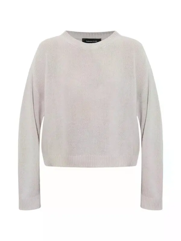 Fabiana Filippi Cashmere Crew Neck Sweater - Purple