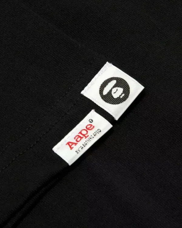 AAPE BY *A BATHING APE Moonface Logo-print T-shirt