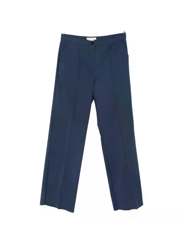 Marina Rinaldi Tailored Pressed-crease Straight-leg Trousers