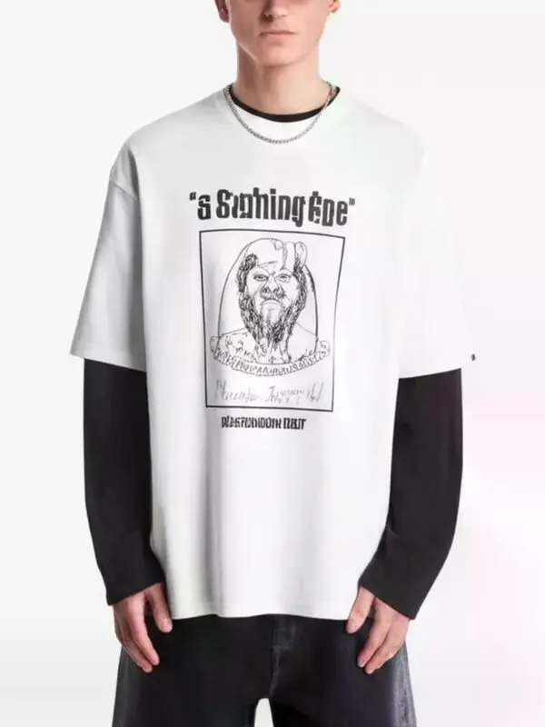 A BATHING APE Ape General Print T-shirt
