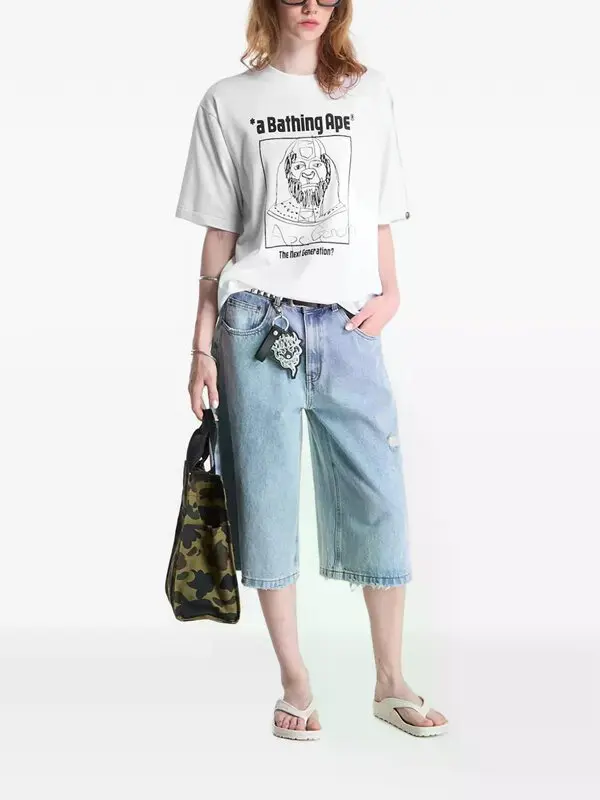 A BATHING APE Ape General Print T-shirt