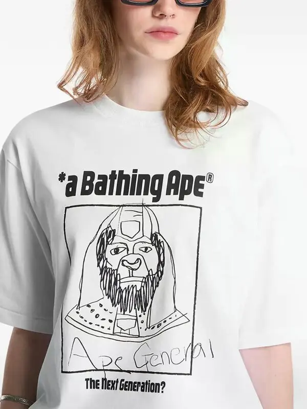A BATHING APE Ape General Print T-shirt